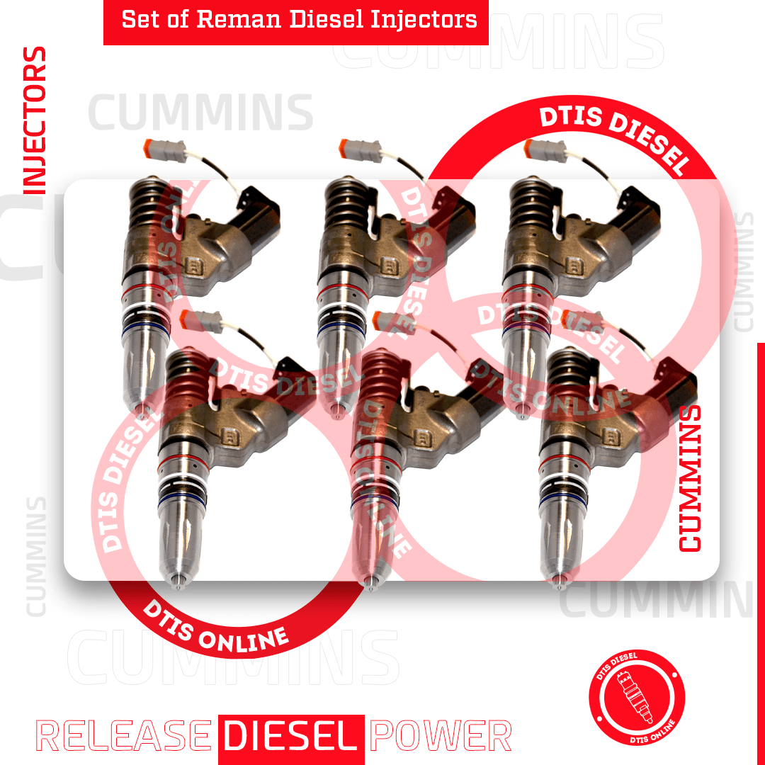 4928171 (ISM) - 6 Injectors Set - $1,200.00 + $900.00 Core Free ...